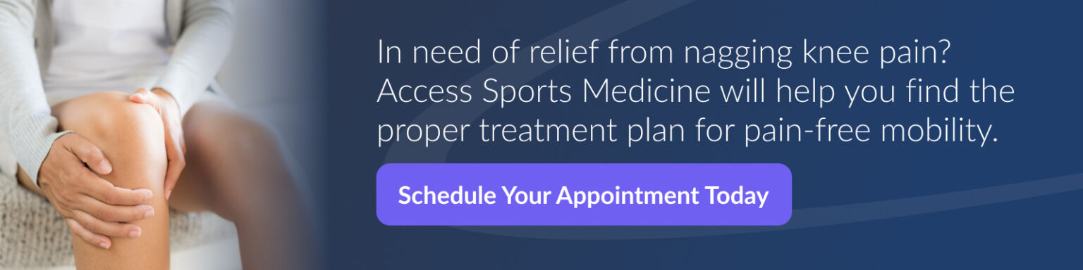 Knee Pain Location Chart | Access Sports Medicine